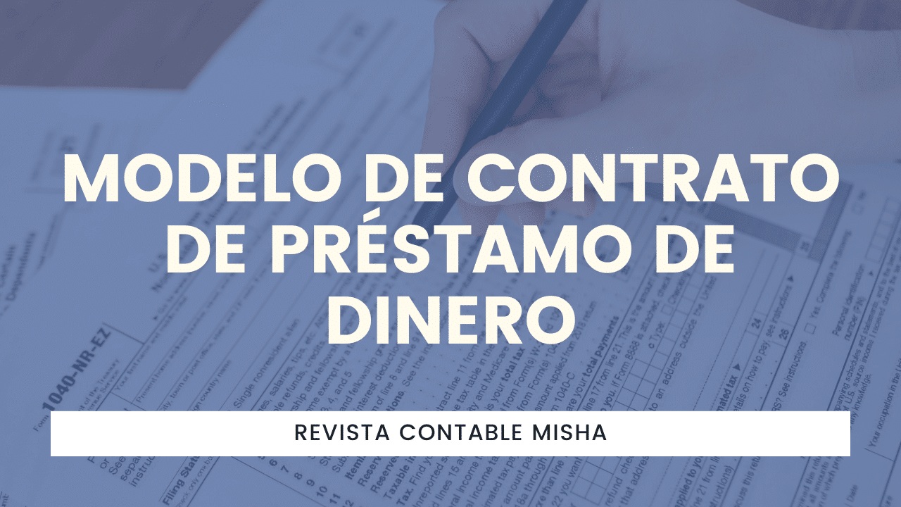 Documento de préstamo de dinero: modelo y guía práctica | PeruDeudas